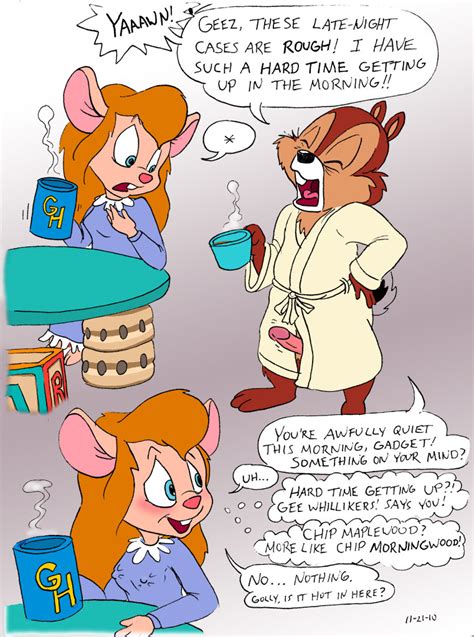 Rule 34 2010 Chip Chip N Dale Rescue Rangers Comic Disney Gadget Hackwrench Penis Ryusukanku