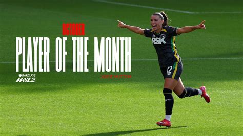 Jodie Hutton Wins Wsl 2 Player Of The Month Charlton Athletic