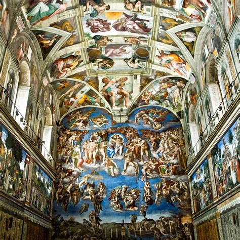 Michelangelo Buonarroti Sistine Chapel Ceiling Fresco