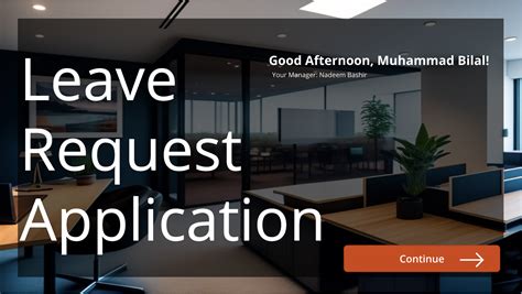 Leave Management App