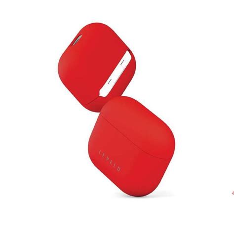 Order Levelo Gorra Silicone Airpods 3 Case Red Now Jomlaae