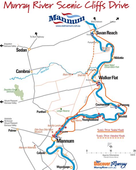 Murray River Country Map