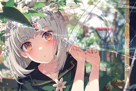 Cute Anime Girl Blushing 4k Wallpaper Download