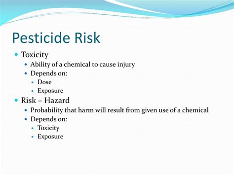 Ppt Pesticide Toxicology Powerpoint Presentation Free Download Id