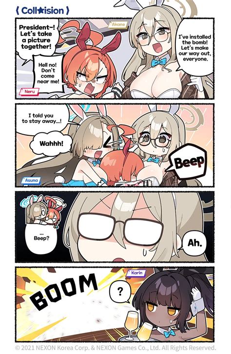Asuna Asuna Karin Karin Neru And More Blue Archive Drawn By Donmin H Danbooru