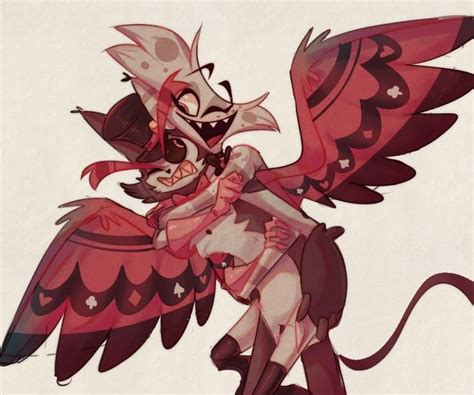 A Drawing Of A Demon With Wings On Its Back
