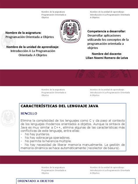 Introducción A Java Pdf Java Lenguaje De Programación Objeto