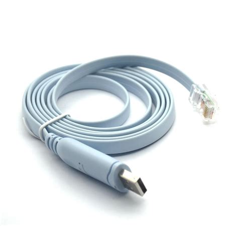 1 5m Pl2303ra Usb Rs232 To Rj45 Console Cable For Grandado