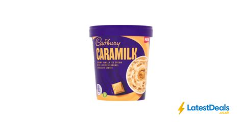Cadbury Caramilk Creamy Vanilla Ice Cream £2 At Iceland