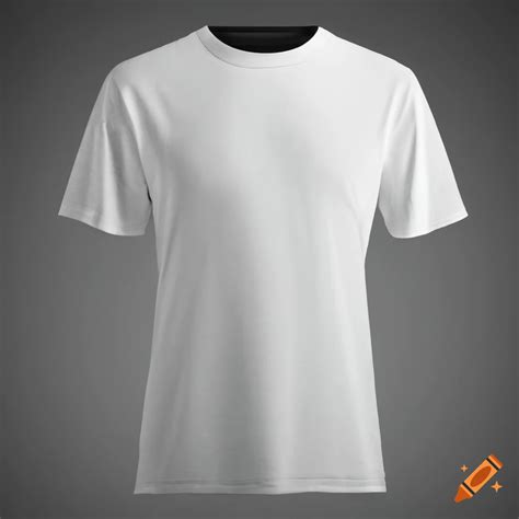 Plain White T Shirt Template