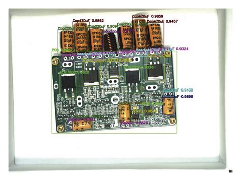 The Original Image1 After Assembly And The Object Detection Comparison