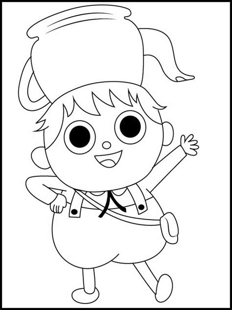 Más allá del jardín 2 dibujos faciles para dibujar para niños Colorear