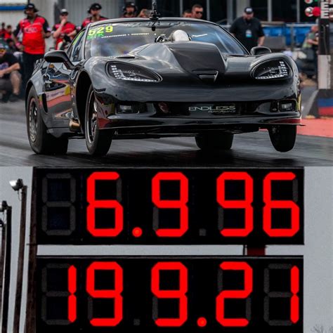 Ryan Pederson Becomes First Stick Shift C6 Corvette To Run A 6 Second Pass During Tx2k At Texas
