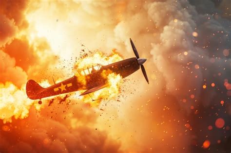 Simulation Of The Explosion Of A Machine In The Sky Premium Ai