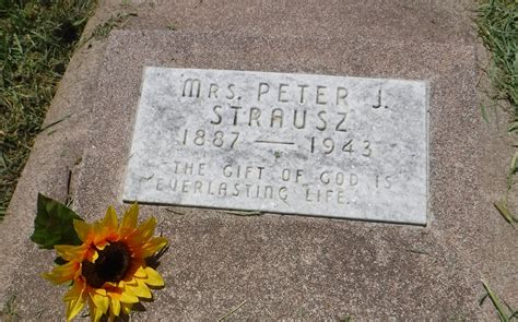Anna Flickner Strausz 1887 1943 Mémorial Find A Grave