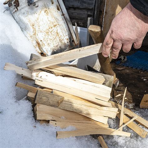 How To Store And Use Kindling This Winter