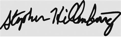 Stephen Hillenburg Creator Of Spongebob Squarepants Signature