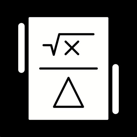 Formula Vector Icon 19059117 Vector Art At Vecteezy