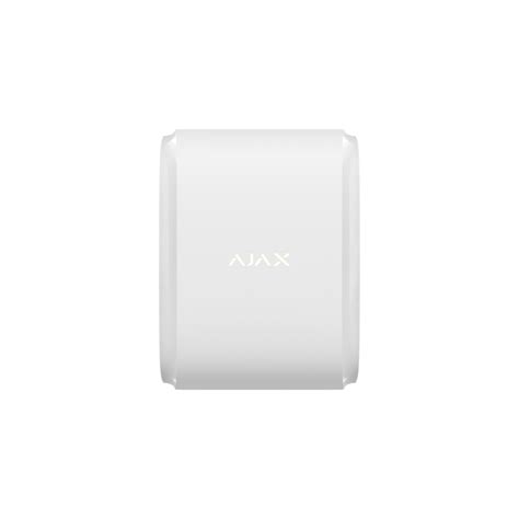 Ajax Dual Curtain White Outdoor Bi Directional Motion Sensor GeeWiz