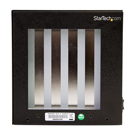 StarTech Com PCI Express To 2 PCI 2 PCIe Expansion Enclosure System Full Length Transparent