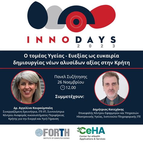 Ceha Center For Ehealth Applications And Services On Linkedin Innodays2023 Ceha Ceha