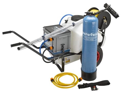Purefast 125 Window Cleaning Trolley With 20 Ecoline Pole Clean Machine