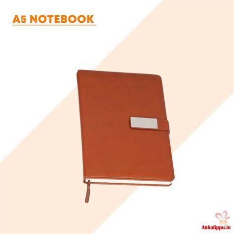 Pu Leather Cover Perfect Bound Promotional Executive Diary Size A5 At