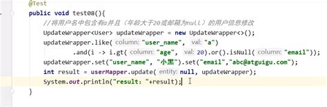 15mybatis Plus的querywrapper的查询、更新、删除的用法 Bobo11021 博客园