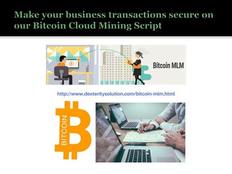 Ppt Bitcoin Mining Software Bitcoin Mining Script Powerpoint Presentation Id7859694