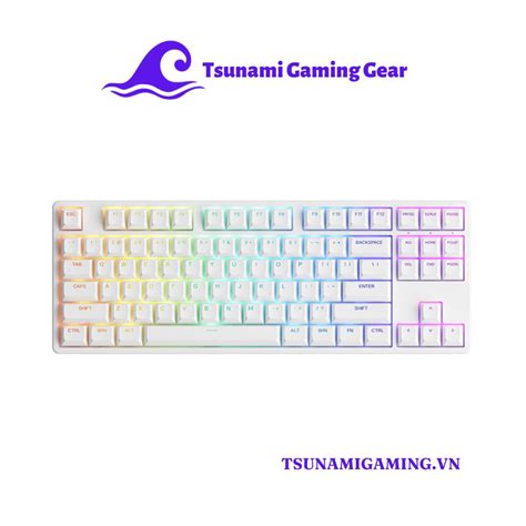Bàn phím cơ Akko 5087 RGB - tsunamigaming.vn
