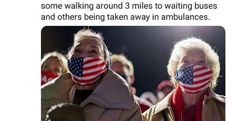 Trump Literally Leaves His Supporters Out In The Cold Album On Imgur