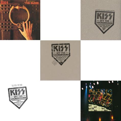 Kiss Music From The Elder Half Speed Master Clear Lp Bundle Music