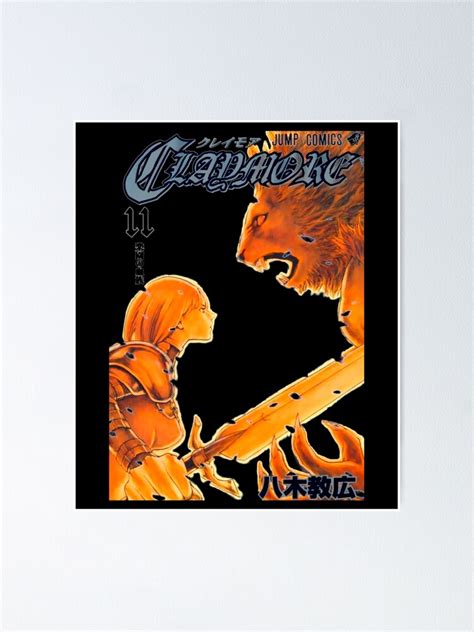 Ilena Claymore Anime Manga T Fan Poster For Sale By Gidskepaulsen Redbubble