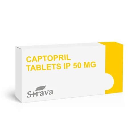 Captopril Tablets Ip 50 Mg Cipla Ltd At ₹ 50 Box In Bavla Id 24994071048