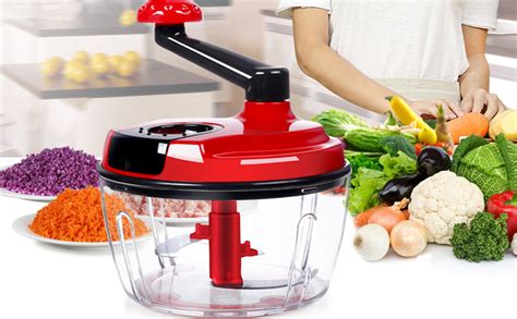 Multi Functional Manual Food Processor 8 Cup Hand Powered