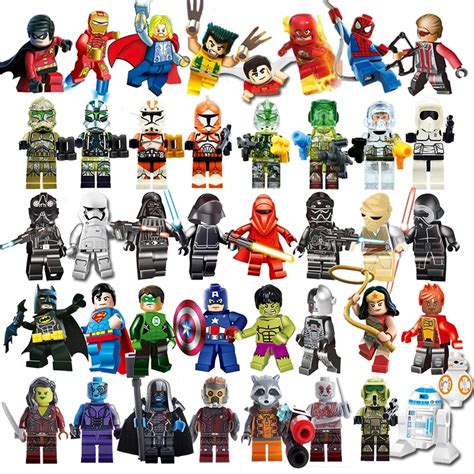 Compatible LegoINGly Star Wars Marvel DC Comics Superhero Action