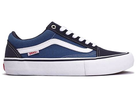 Vans Old Skool Pro Navy White Mens Vn000zd40ns Us