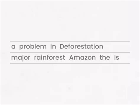 Sentence Scramble Unjumble
