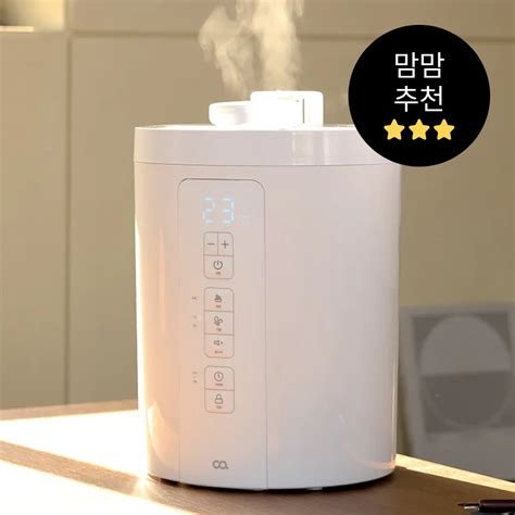 오아 플렌티스팀 3l 대용량 가열식 가습기 자동세척 차일드락 스테인레스 온열 살균 보온 맘맘 쇼케이스