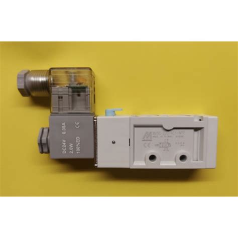 Mindman MVSC 220 4E1 Single Solenoid Spring Return 1 4 NPT Specify