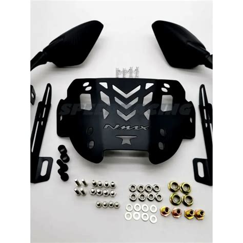 Small Windshield Bracket With Side Mirror For Nmax 2020 Lazada Ph