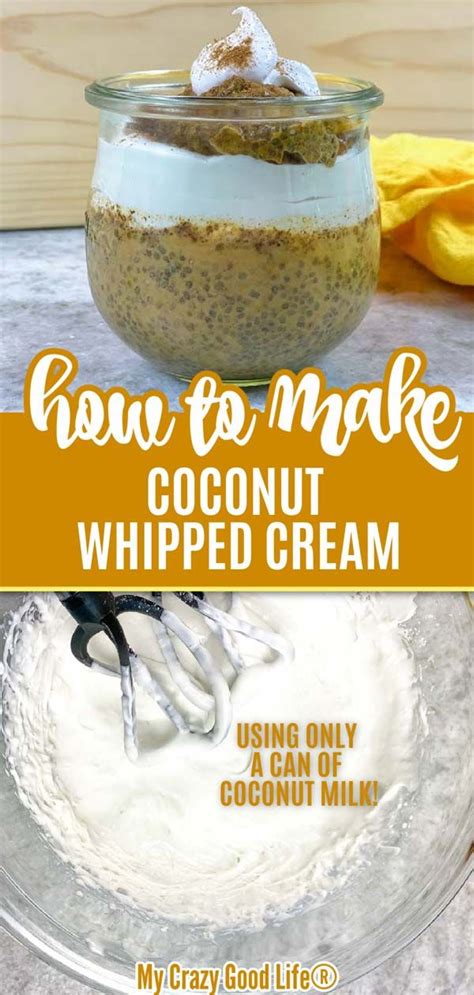 How To Make Coconut Whipped Cream Coconut Whipped Cream Coconut