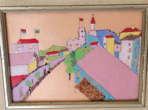 Anna I Aston Enamel Art Antiques Board