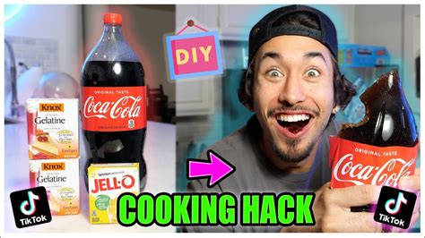 We TASTED Viral TikTok Cooking Life Hacks GIANT GUMMY FOOD Part