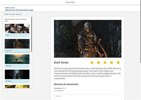 GitHub Charlintosh Evaluation App