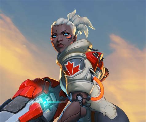Download Sojourn Overwatch Video Game Overwatch 2 Hd Wallpaper By