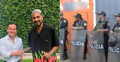 Paolo Guerrero Es Recibido Con Fuerte Despliegue Policial En Su Primer