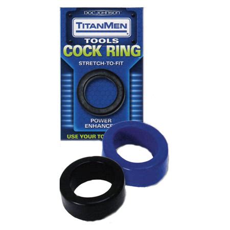 Titanmen Cock Ring Black Kinky And Klassy