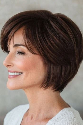 33 Flawless Layered Bob Hairstyles That Women Over 50 Are Getting In