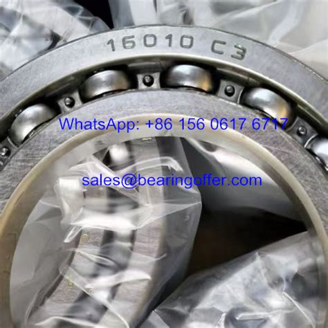 16010 C3 Deep Groove Ball Bearing 50x80x10 Ball Bearing Stock For Sale